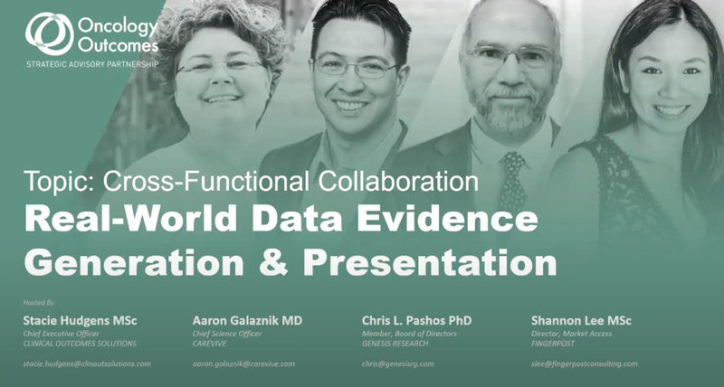 Oncology Outcomes | Real-World Data Evidence Generation & Presentation - Carevive - cancer care ...